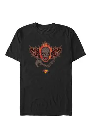 SUPERGIRL Ruthless And Feared Logo Graphic T-shirt - Black