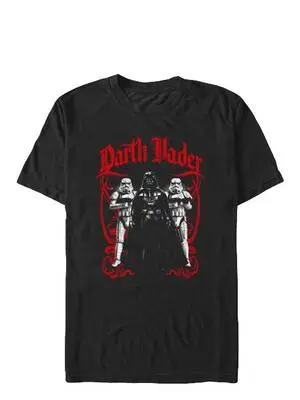 STAR WARS Darth Vader And Stormtrooper Pose Graphic T-shirt - Black