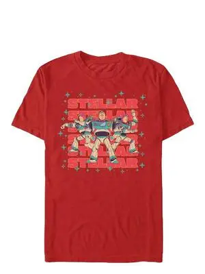 TOY STORY 5 Stellar Stars Buzz Graphic T-shirt - Red