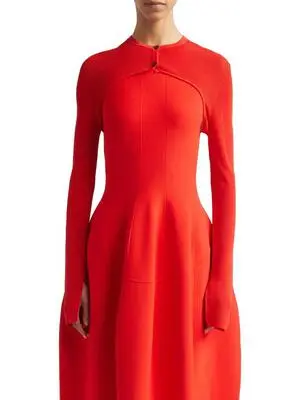 ASHLYN Liliana Micro Shrug - Red