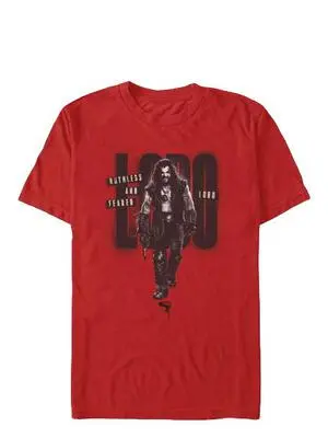SUPERGIRL Ruthless And Fea Pose Graphic T-shirt - Red