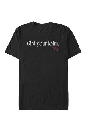 THE DEVIL WEARS PRADA 2 Gird Your Loins Logo Graphic T-shirt - Black