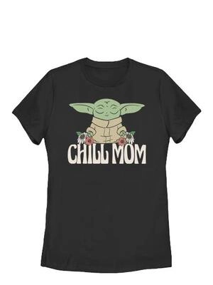 STAR WARS Grogu Graphic T-shirt - Black