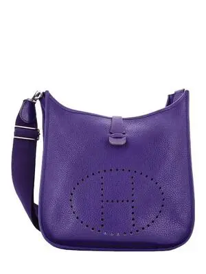 Hermès Evelyne Bag Gen Iii Clemence Gm - Red