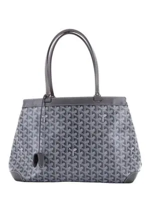Goyard Bellechasse Bag Coated Canvas Pm - Grey