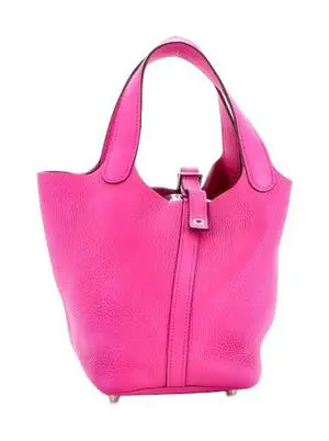 Hermès Picotin Lock Bag Clemence Pm - Pink