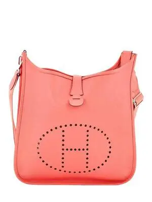 Hermès Evelyne Bag Gen Iii Epsom Gm - Red