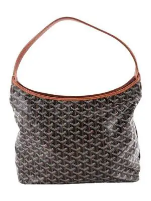 Goyard Boheme Hobo Coated Canvas - Brown