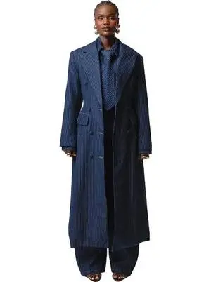 OFUURE Eden Long Jacket - Denim