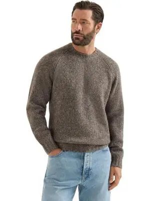 Brunello Cucinelli Cashmere And Silk Sweater - Brown