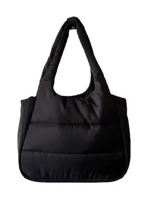 YOUZEY Astra Puffy Crossbody Tote - Black