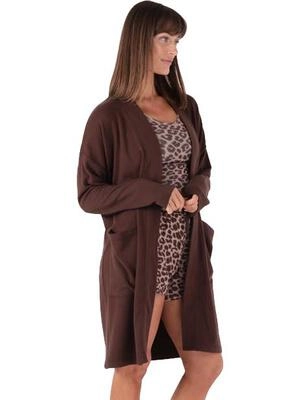 SOFTFLEX SoftFlex Cloud Fleece Shawl Collar Cardigan Java