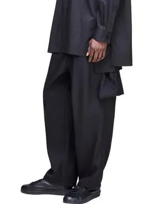 Y3 Sport Uniform Cargo Pants - Black