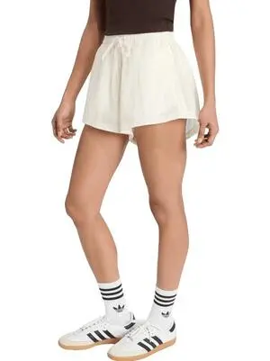 ADIDAS ORIGINALS The Santiago Woven Shorts - Off White