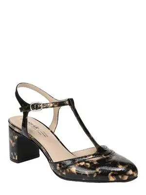 LIFESTRIDE Toni Ankle Strap Pump - Black Multi