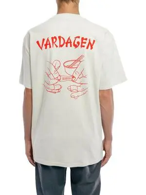 VARDAGEN Fortune Cookie Graphic T-shirt - Bone