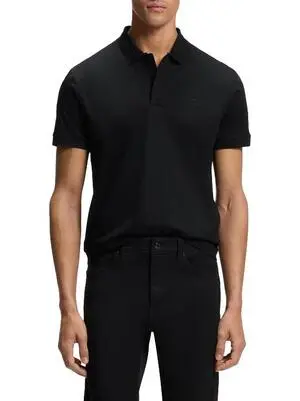 BOSS Spirit Cotton Polo - Black