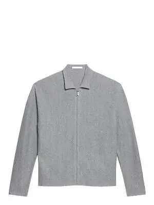 Helmut Lang Zip Cardigan - Cool Grey
