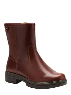 ABEO Vista Zip Up Boots - Brown