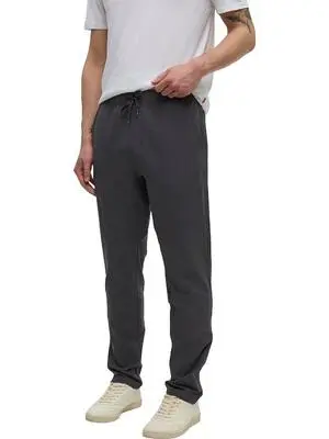 TENTREE Tentree Simcoe Pant - Technical Trousers With Drawcord Waist Graphite