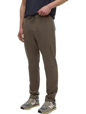 TENTREE Simcoe Pant Technical Trousers With Drawcord Waist - Timber