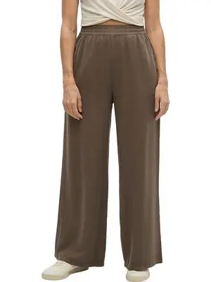 TENTREE Kaslo Wide Leg Pants Timber
