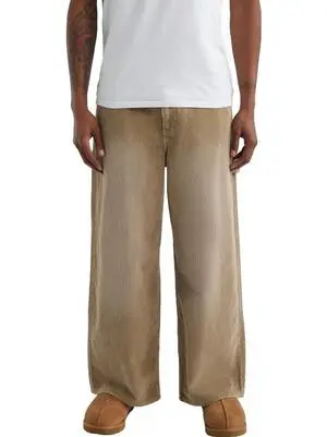 ELWOOD Corduroy Carpenter Pants - Brown