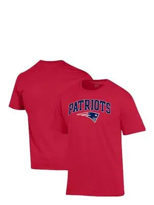 Champion New England Patriots Arch Over Logo T-shirt - Red