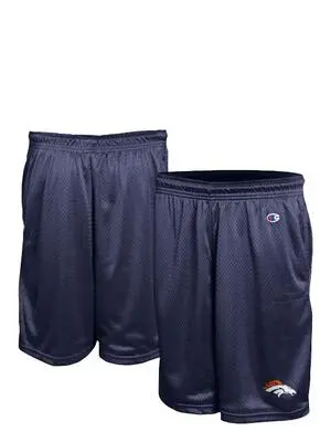 Champion Denver Broncos Classic Mesh Shorts - Navy