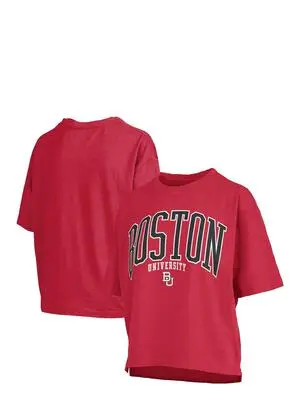 PRESSBOX Boston University Nelson T-shirt - Red