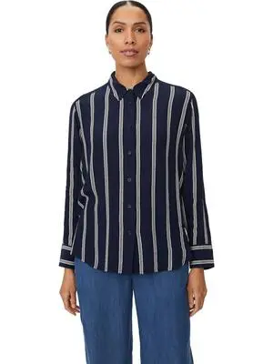 MASAI COPENHAGEN Masai Copenhagen Striped Button-Up Shirt