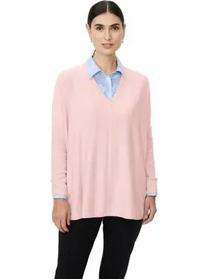MASAI COPENHAGEN V-neck Relaxed Fit Sweater - Primrose