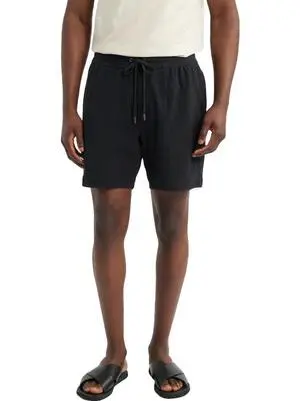 NORDSTROM Nordstrom Seaport Knit Cotton Drawstring Shorts