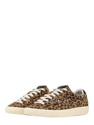 AUTRY Windscape Low Leather Sneaker - Leopard