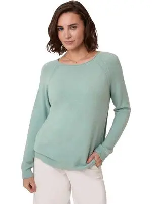 CELTIC & CO. Roll Edge Crew Neck Jumper - Skylight