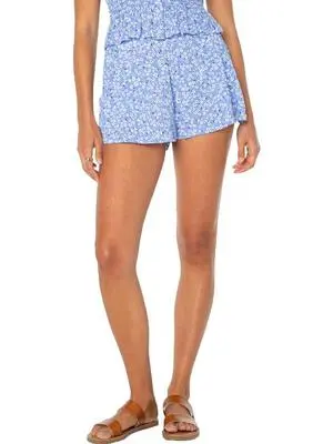 Roxy Midnight Avenue Floral Shorts - Cornflower