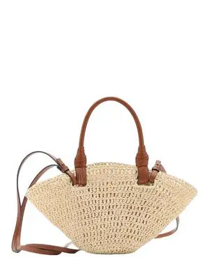 Mango Basket Shoulder Bag - Brown