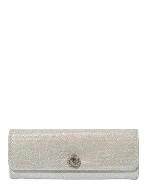 MICHELLE WILHITE The Mini Robbie Clutch - Silver
