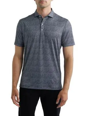 Johnnie-o Bar's Open Performance Jersey Polo - Black