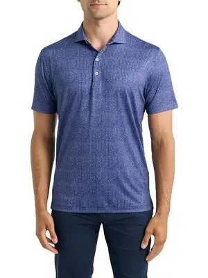 Johnnie-o Bar's Open Performance Jersey Polo Navy