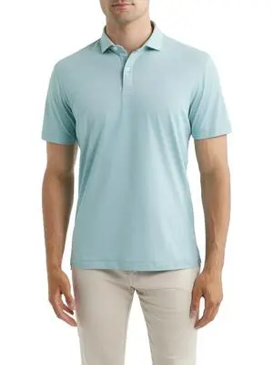 Johnnie-o Solid Mesh Performance Jersey Polo - Sublime