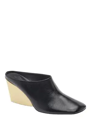 Proenza Schouler Sculptural Wedge Mule - Black
