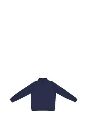 CASTLE GOLF Performance Quarter Zip Pullover - Navy