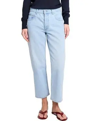 TWP Cropped Japanese Denim Jeans - Antwerp