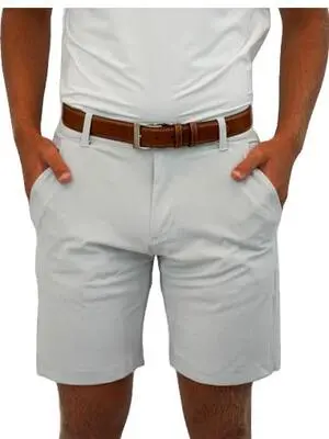 CASTLE GOLF Performance Stretch Shorts - Gray