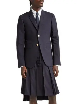 Thom Browne Sport Coat - Dark Blue