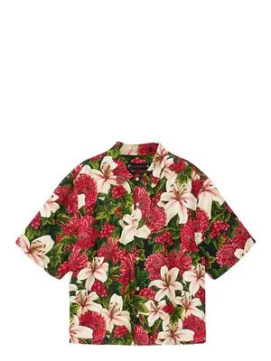 ALLSAINTS Floral Hokkaido Shirt - Red