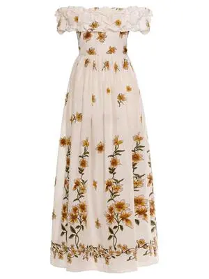 AGUA BENDITA Agua By Agua Bendita Espliego Promesa Maxi Dress