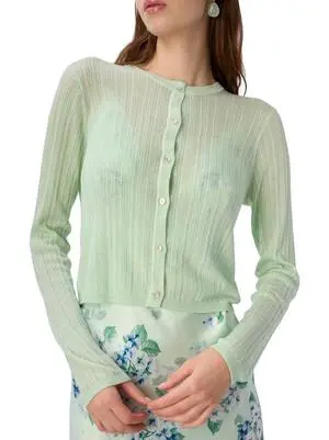 Cami Nyc Maura Lightweight Cardigan - Clearwater