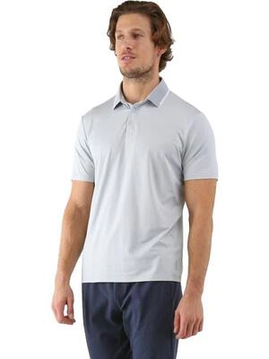 GLYDER Power Fade Polo Ash Grey